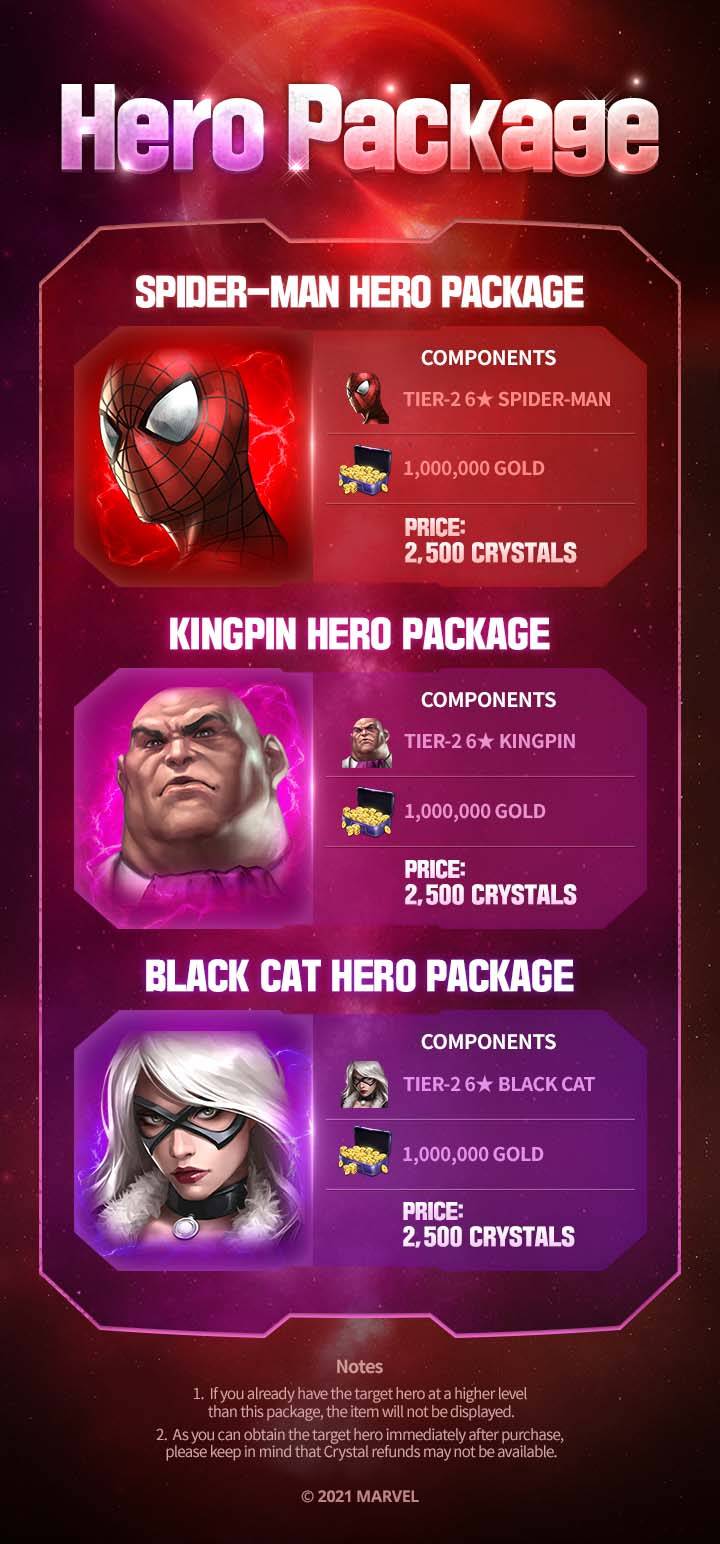 Hero Package - MARVEL Future Fight