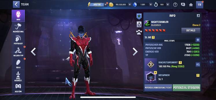 February Update Hero Growth / 6 / MarvelJerro - MARVEL Future Fight