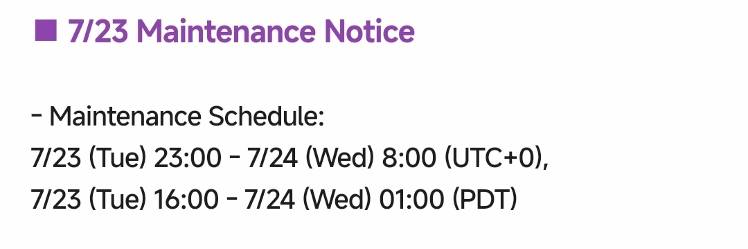 Game Maintenance Notice - MARVEL Future Fight