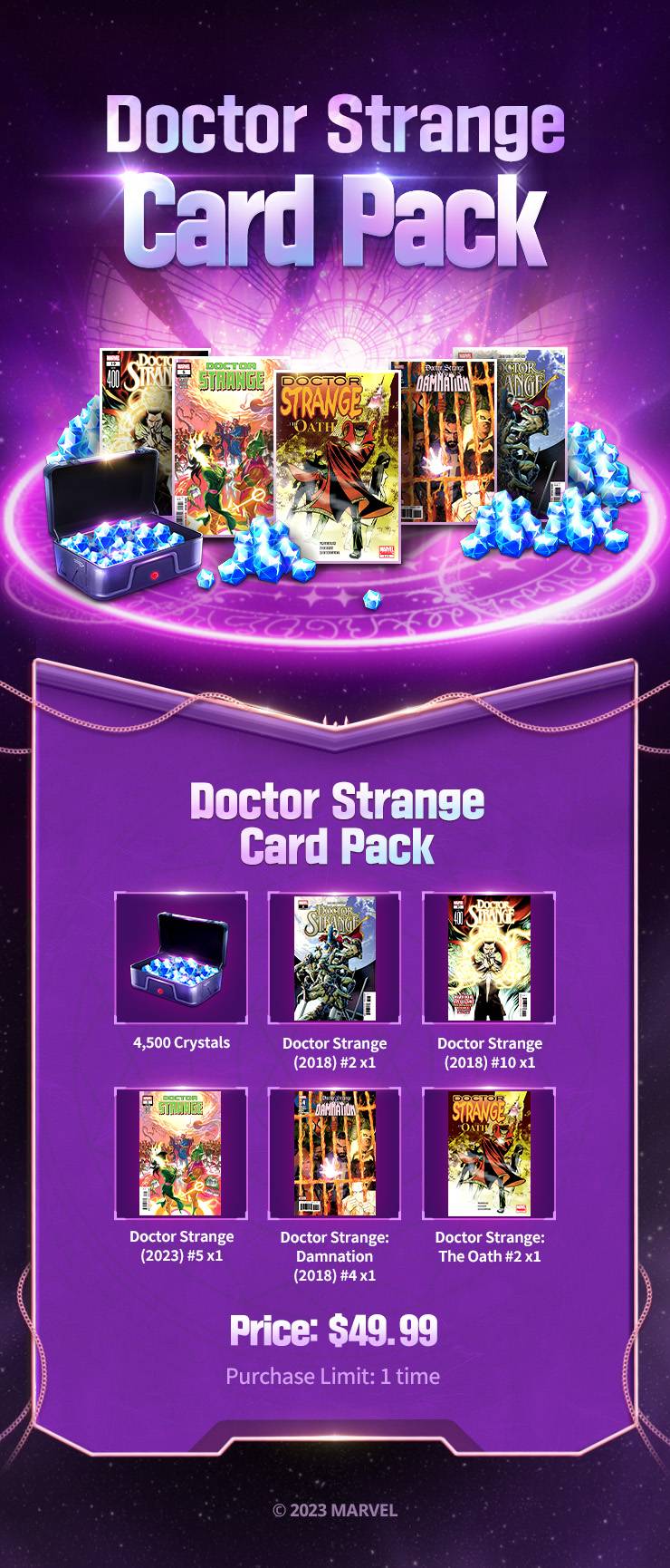 Doctor Strange Card Pack - MARVEL Future Fight
