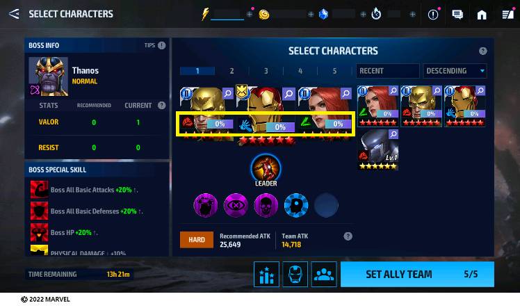 Tier-3 & 4 Advancement and Potential Guide - MARVEL Future Fight