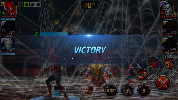 Power of three universes - MARVEL Future Fight