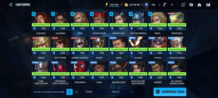 Returning Player - MARVEL Future Fight
