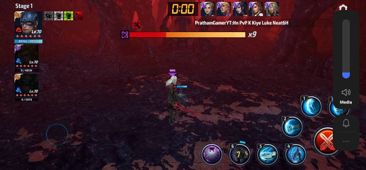 I reached till 9 th bar !!! - MARVEL Future Fight