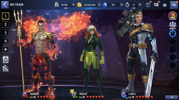 My next T3s and venom. - MARVEL Future Fight
