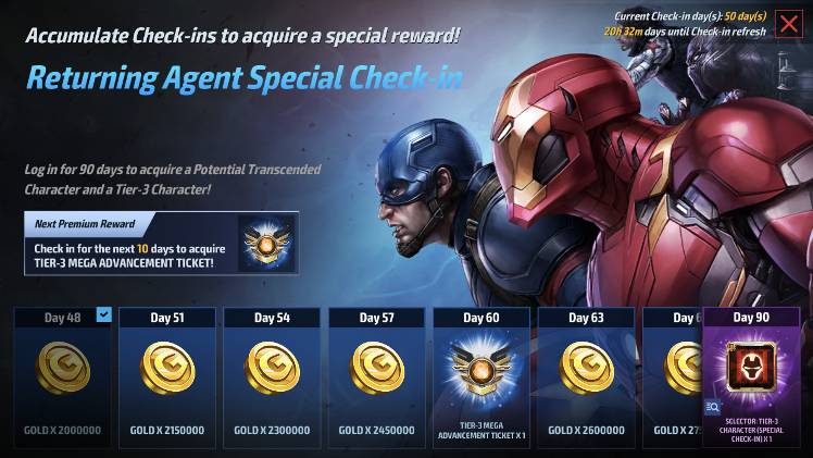 Unlocking and beating knull on day 50 - MARVEL Future Fight