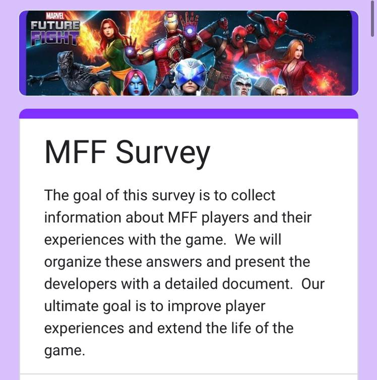 MARVEL FUTURE FIGHT Community Poll (Vote Now!) - MARVEL Future Fight