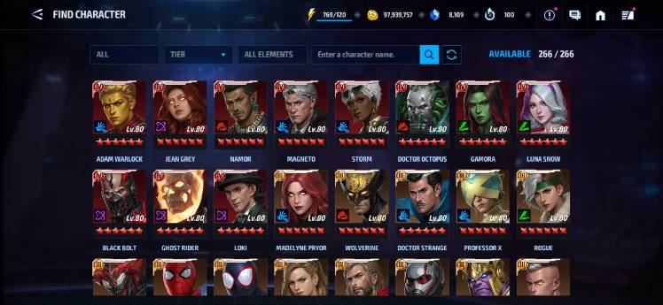 My next T4 - MARVEL Future Fight