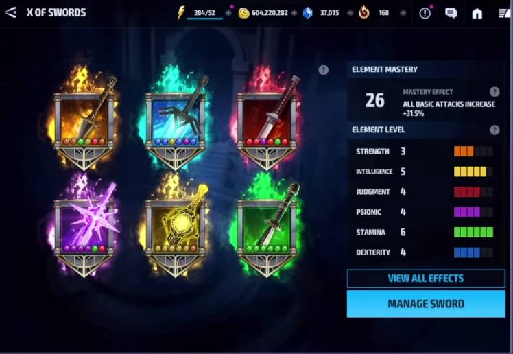 SWORD system and what you need to know about them - MARVEL Future Fight