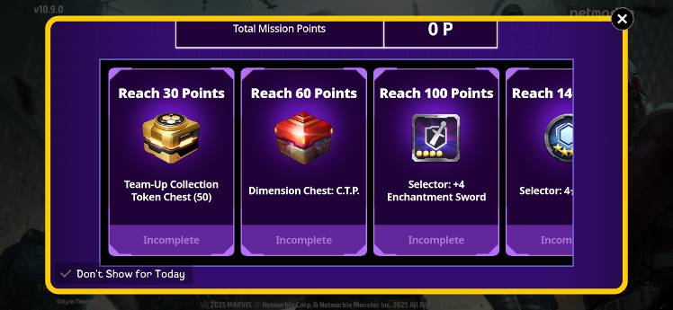 Let's complete training missions together guys MFF10EXQGV - MARVEL ...