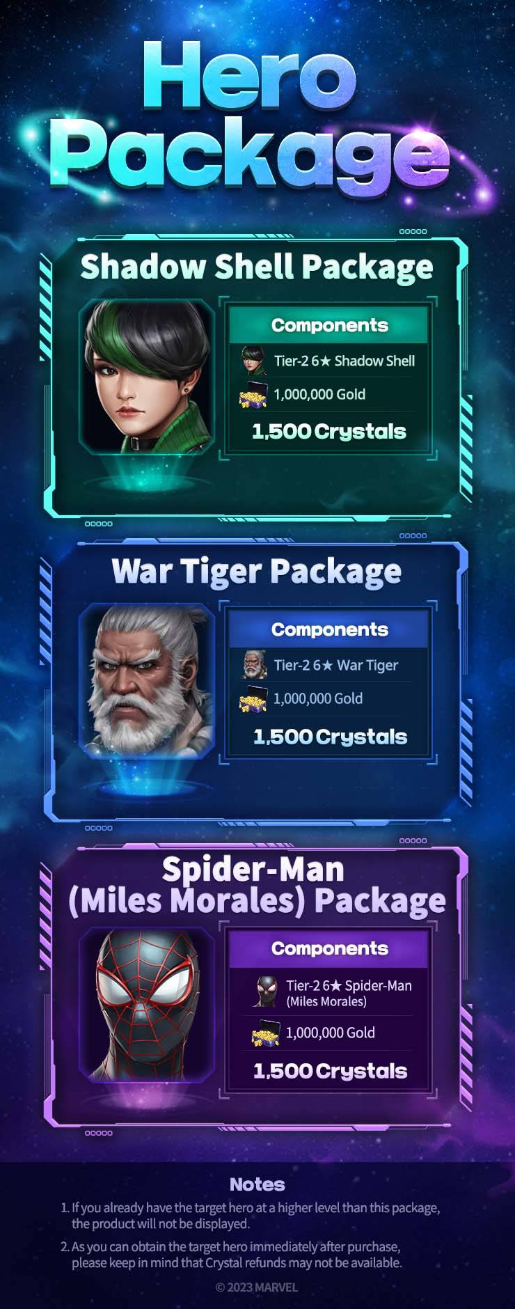 Hero Package - MARVEL Future Fight