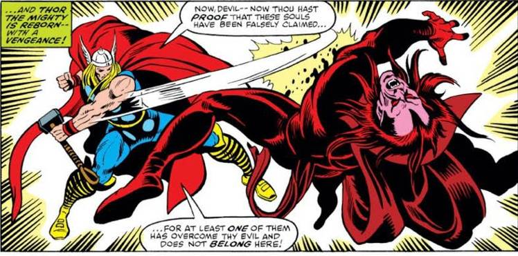 Thor rips apart Sentry- GIF Battle - MARVEL Future Fight