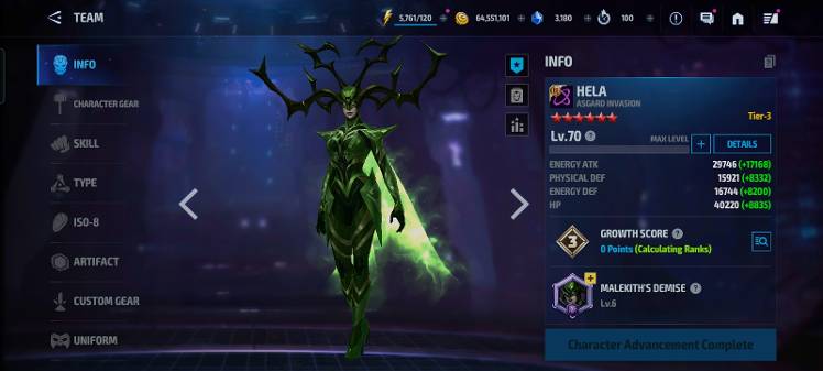 My 7th Anniversary accomplishments....🤗 - MARVEL Future Fight