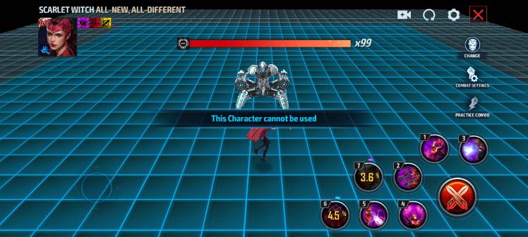 Hey Netmarble, new and improved skill preview? - MARVEL Future Fight