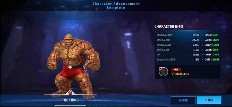 The Thing T4 - MARVEL Future Fight
