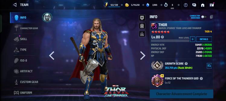 FINALLY!!! MY FIRST T4!! - MARVEL Future Fight