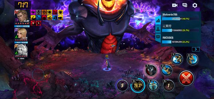 Finally clear gbr with own t4 - MARVEL Future Fight