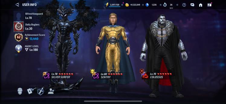 Omega level noob detected: BifrostVanguard - MARVEL Future Fight