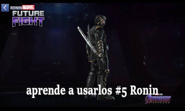 aprende a usarlos #5 HAWKEYE/RONIN - MARVEL Future Fight