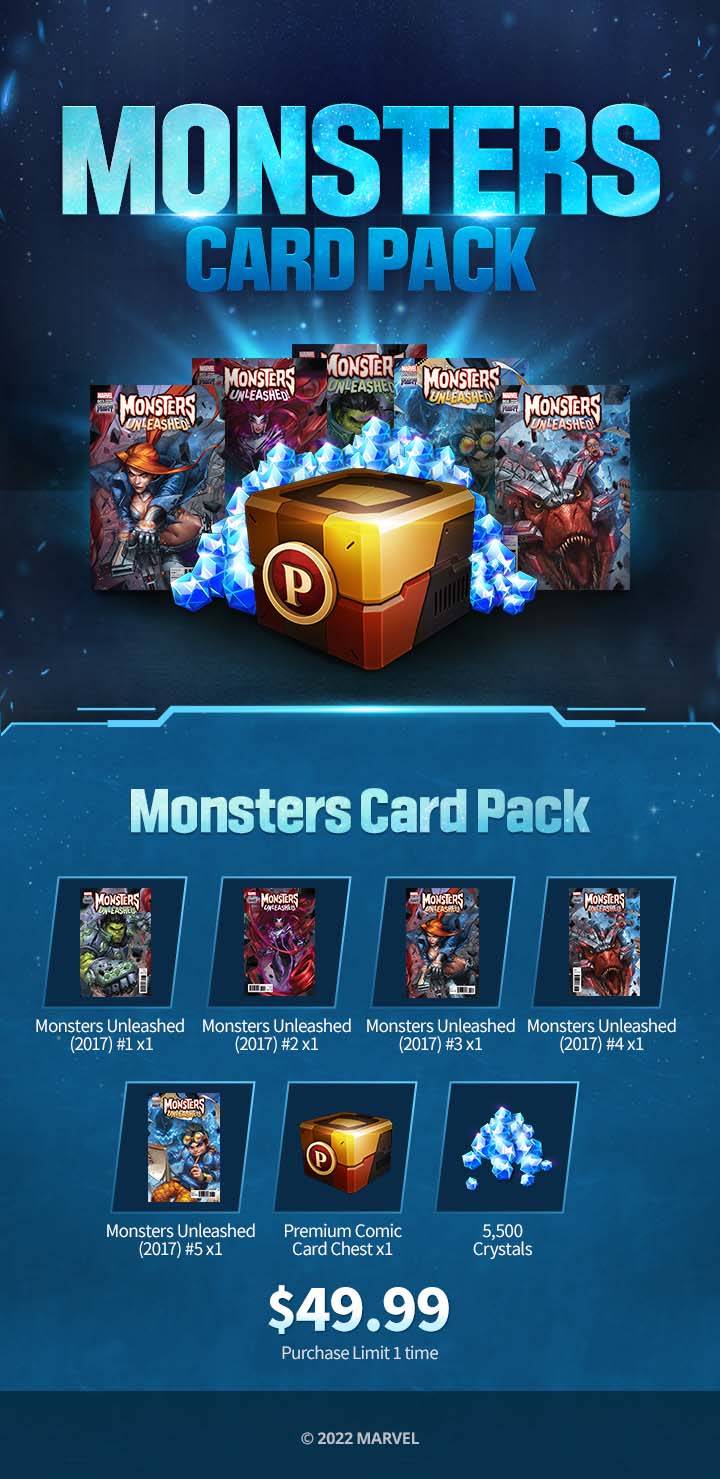 Monsters Card Pack - MARVEL Future Fight