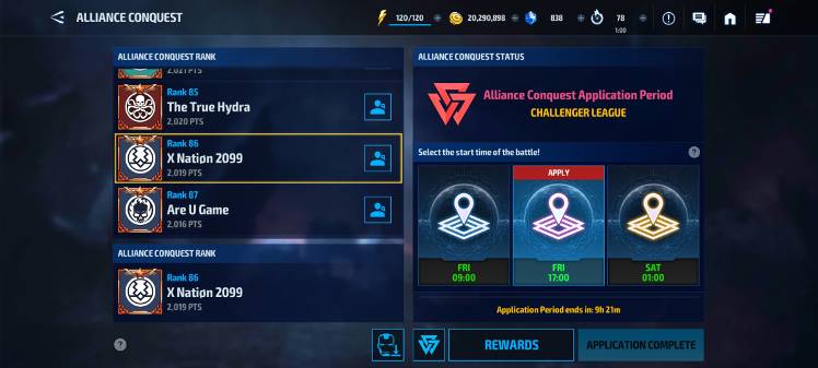 X Nation 2099 #86 recruiting - MARVEL Future Fight