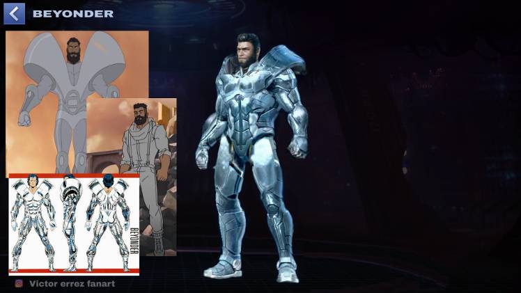 BEYONDER , KORVAC AND THOR HERALDO DEL TRUENO - MARVEL Future Fight