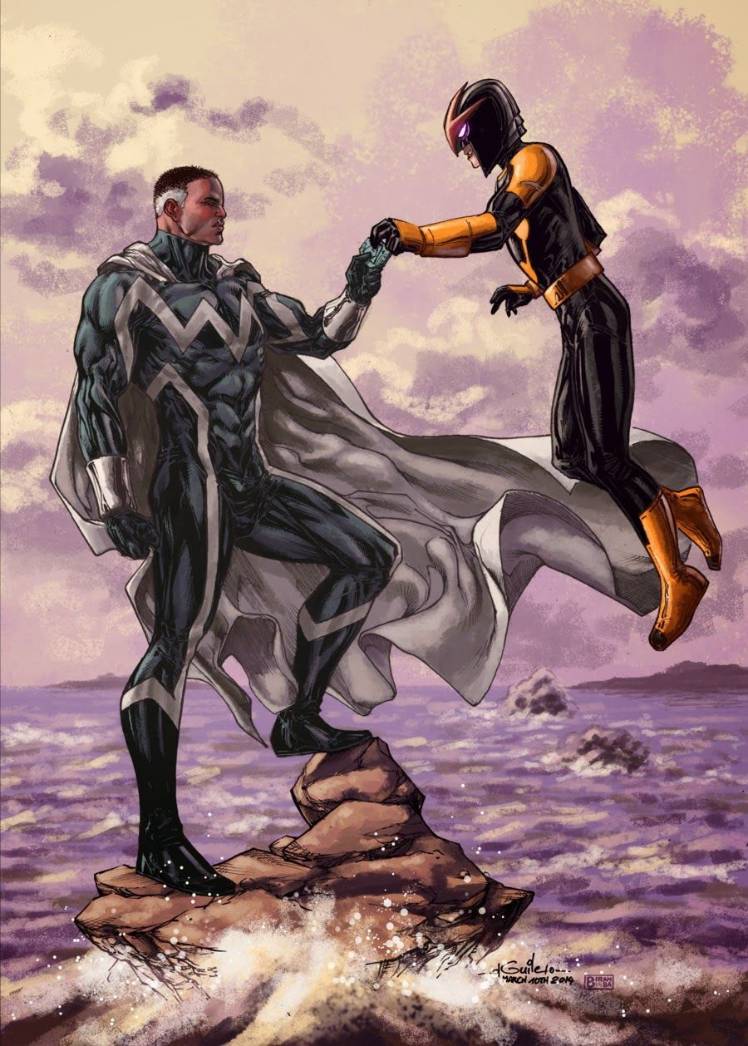 Blue Marvel Vs Sentry
