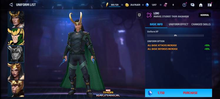 Uniform Discount BUG? - MARVEL Future Fight