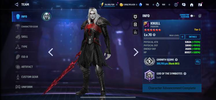 My Knull Build op - MARVEL Future Fight
