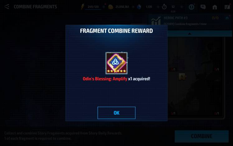 My 1-st Odin's Blessing Reward ! - MARVEL Future Fight