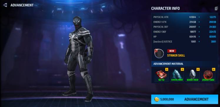 Agent Venom Tier 4 at first day! - MARVEL Future Fight