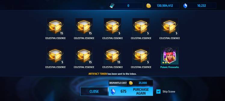 Artifact chest Ticket 🎟️ ×10 wtf 😒 - MARVEL Future Fight
