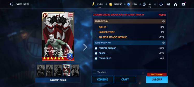 Its all about luck - MARVEL Future Fight