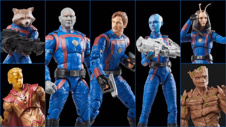 GOTG 3 action figures - MARVEL Future Fight
