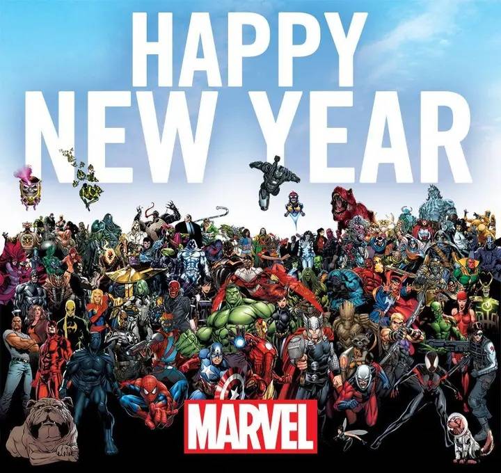 Happy New Year!! Cheers to 2024!! 🥂 - MARVEL Future Fight