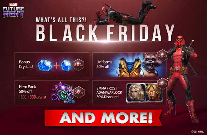 Black Friday coming soon - MARVEL Future Fight