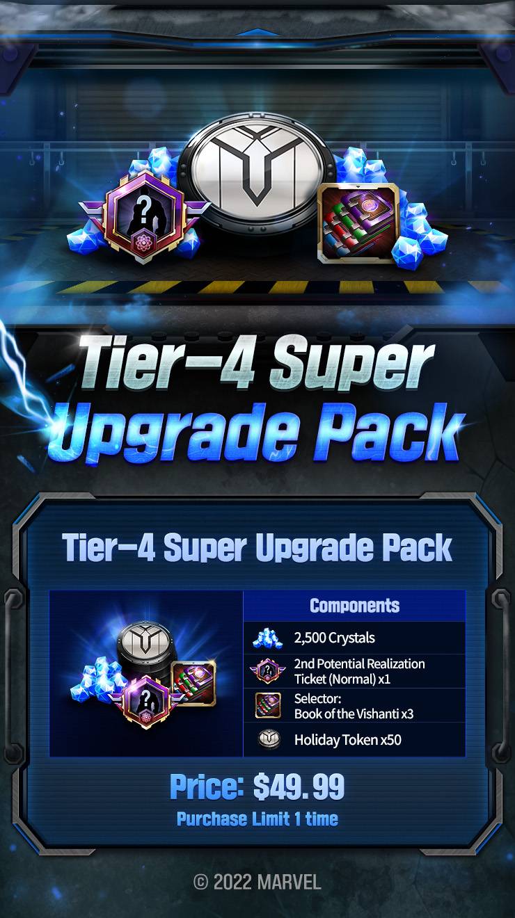 Tier-4 Super Upgrade Pack - MARVEL Future Fight