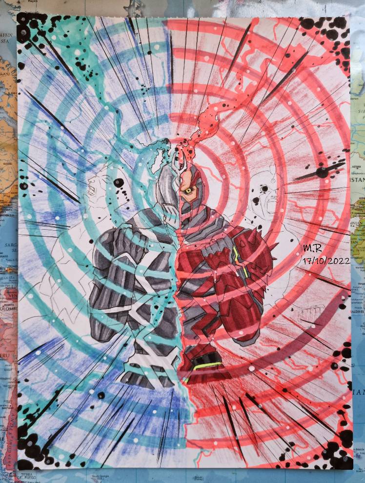 Drawing : Black Bolt - MARVEL Future Fight