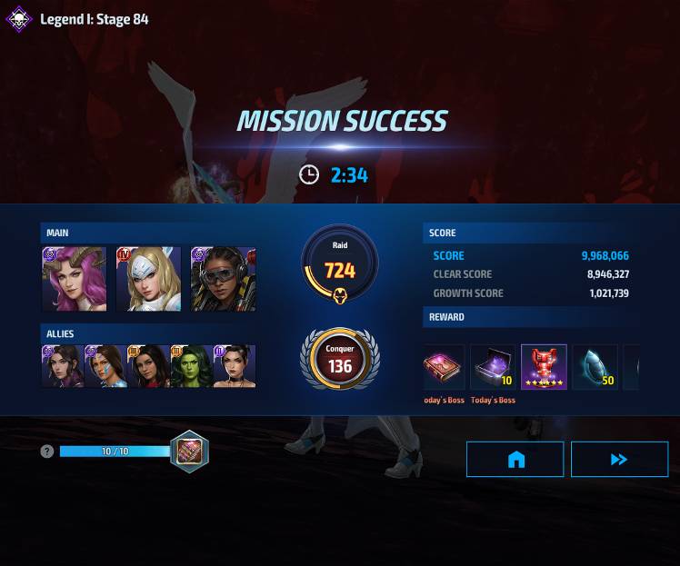 23rd WBL CTP!!! - MARVEL Future Fight