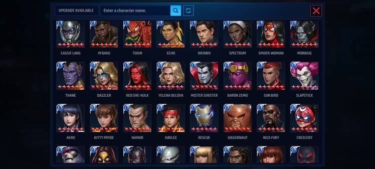 T2 Premium Selector - MARVEL Future Fight