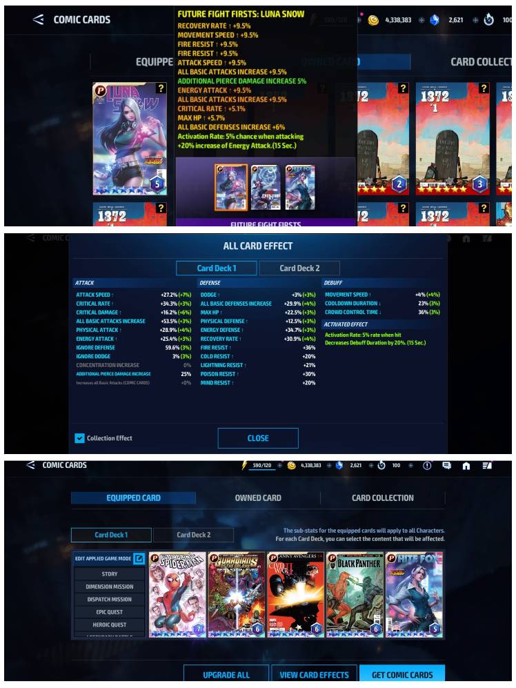Card Help - MARVEL Future Fight