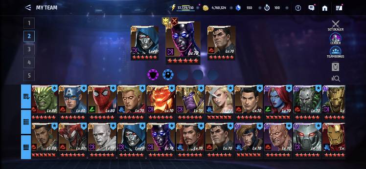 [Pro MFF Player / Marine Velvet] - MARVEL Future Fight