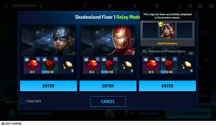 Shadowland Guide - MARVEL Future Fight