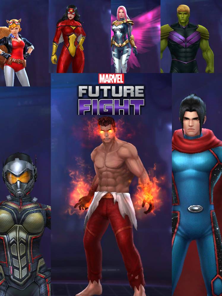 New Avengers reworks - MARVEL Future Fight