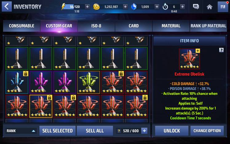 Iceman obelisk ready good or bad ? - MARVEL Future Fight