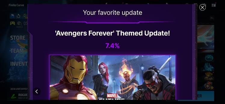 [Best Update Tournament] [Finite Curve] - MARVEL Future Fight
