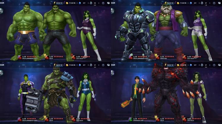 some version of gamma mutation - MARVEL Future Fight