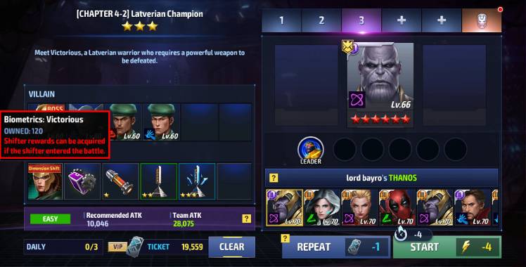 Victorious Help! - MARVEL Future Fight