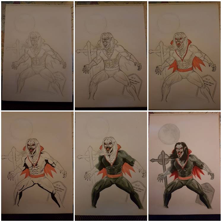 DRAWING : MORBIUS-THE LIVING VAMPIRE - MARVEL Future Fight