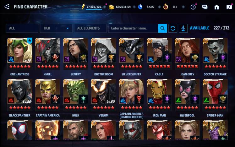 4 Years on MFF - MARVEL Future Fight